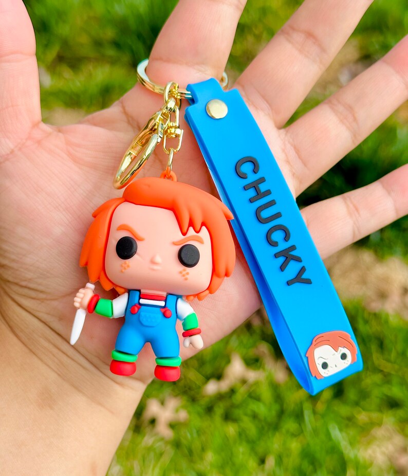 Chucky Keychain - Etsy