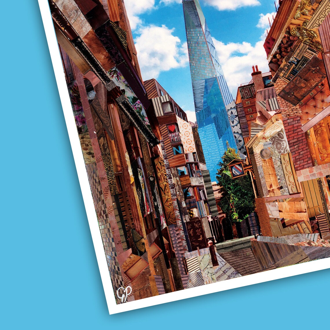 A3/A4 London 'the Shard' Art Print the Shard London | Etsy