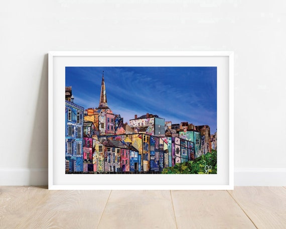 A3/A4 'tenby' Art Print Tenby Wall Art Tenby Home - Etsy UK