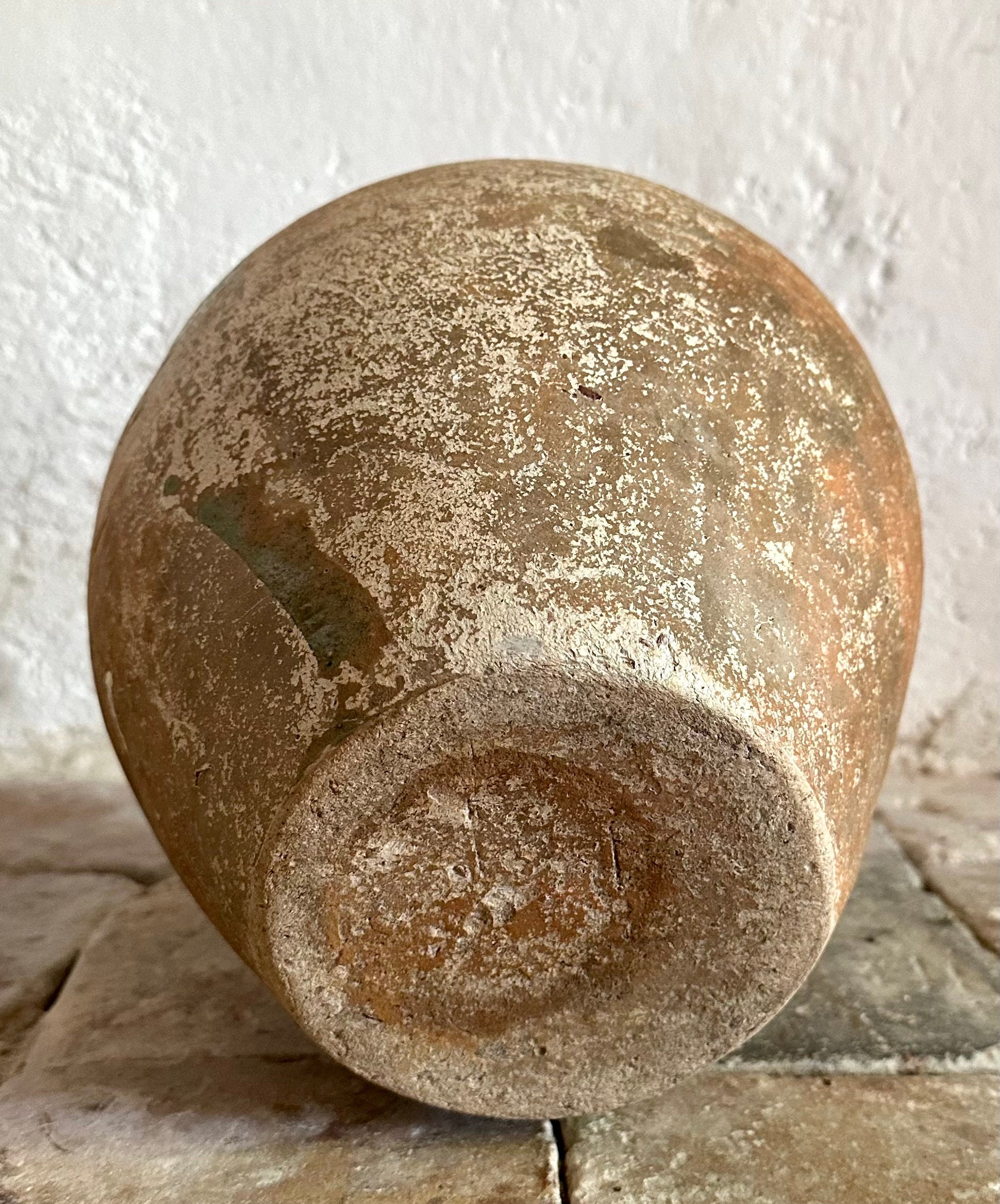 Large Antique French Terracotta Water Pitcher - Etsy