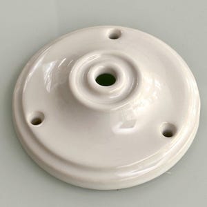 Ceramic Ceiling Rose, Electric Cable, Brass B22 Bulb Holder Pendant ...