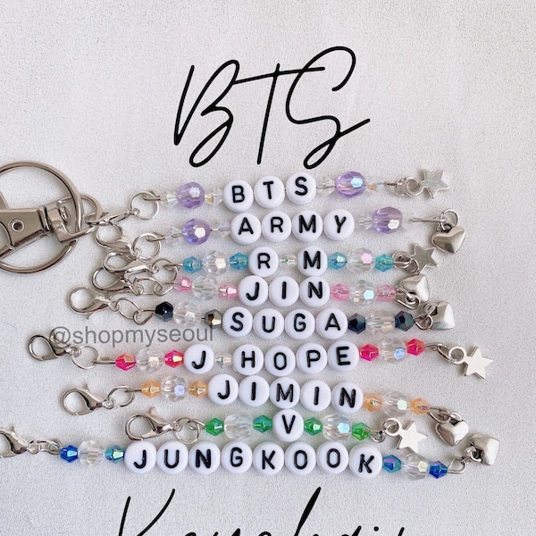 Bts Keychain - Etsy