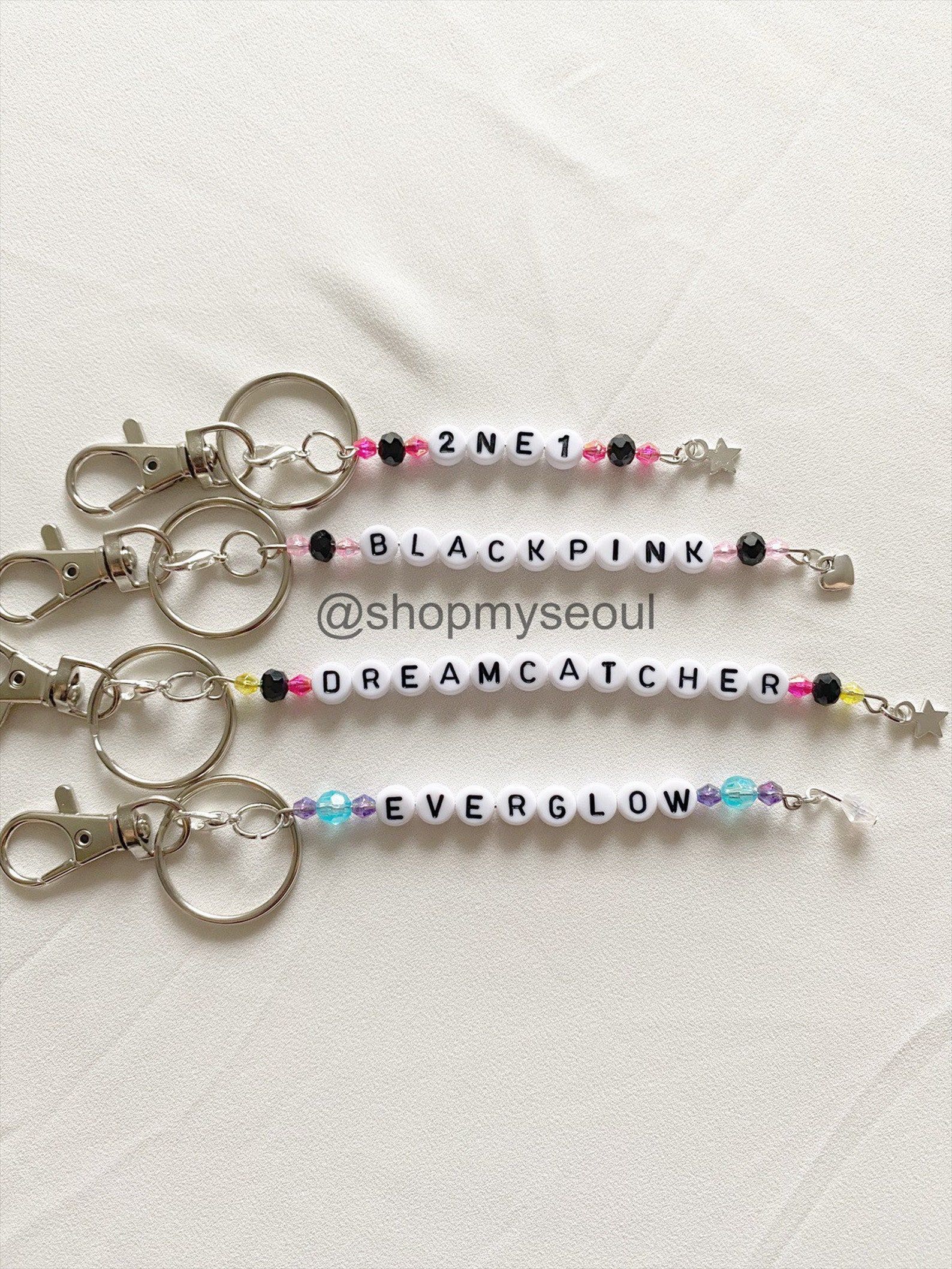 KPOP Girl Groups Keychains for Backpacks, Purses, Keys, Lanyards, Etc ...