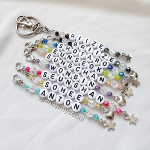 RIIZE Custom Bias Beaded Keychain - Etsy