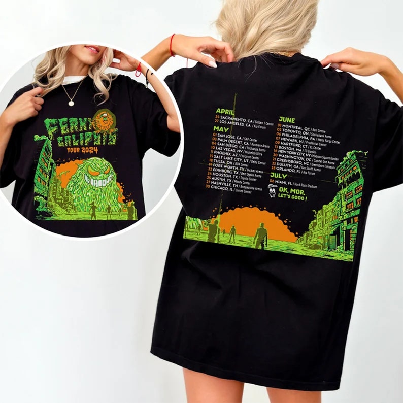Ferxxocalipsis Tour 2024 Feid Ferxxo Graphic USA Tour Tee Ferxxo Album ...