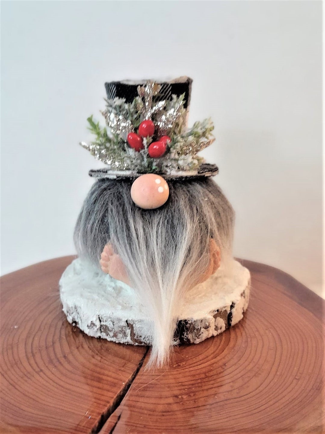 Woodland Gnome, Mini Christmas Pumpkin Gnome, Farmhouse Decor ...