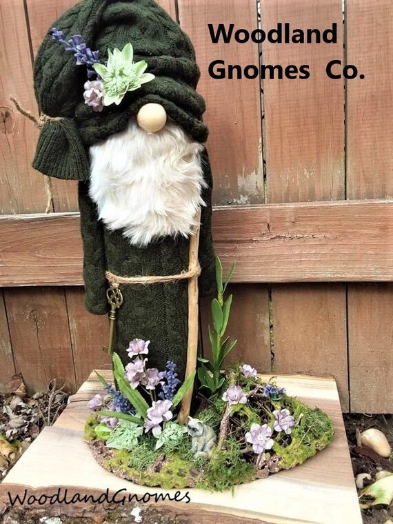 Woodland Gnomes Handmade Gnomes Tall Gnomes Forest Gnomes | Etsy