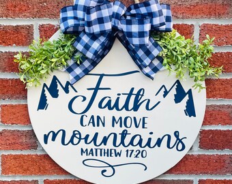 Christian Door Sign - Etsy