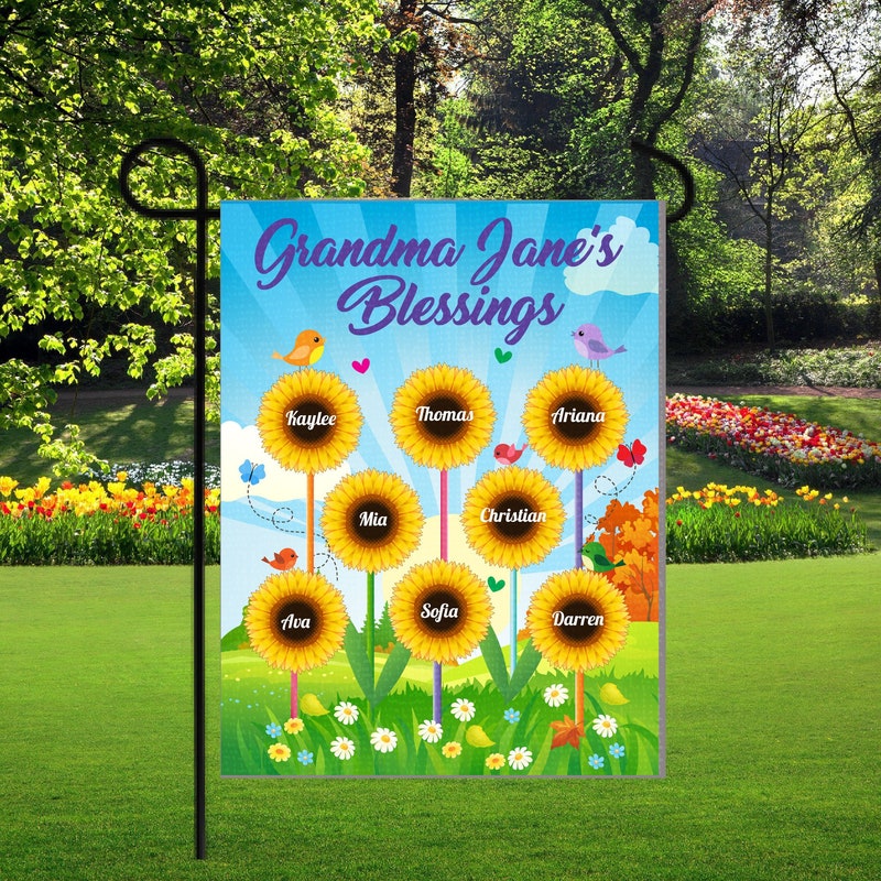 Custom Garden Flag - Etsy