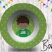 Personalized Character Face Plate/custom Plate for Boys/ Boys Look ...