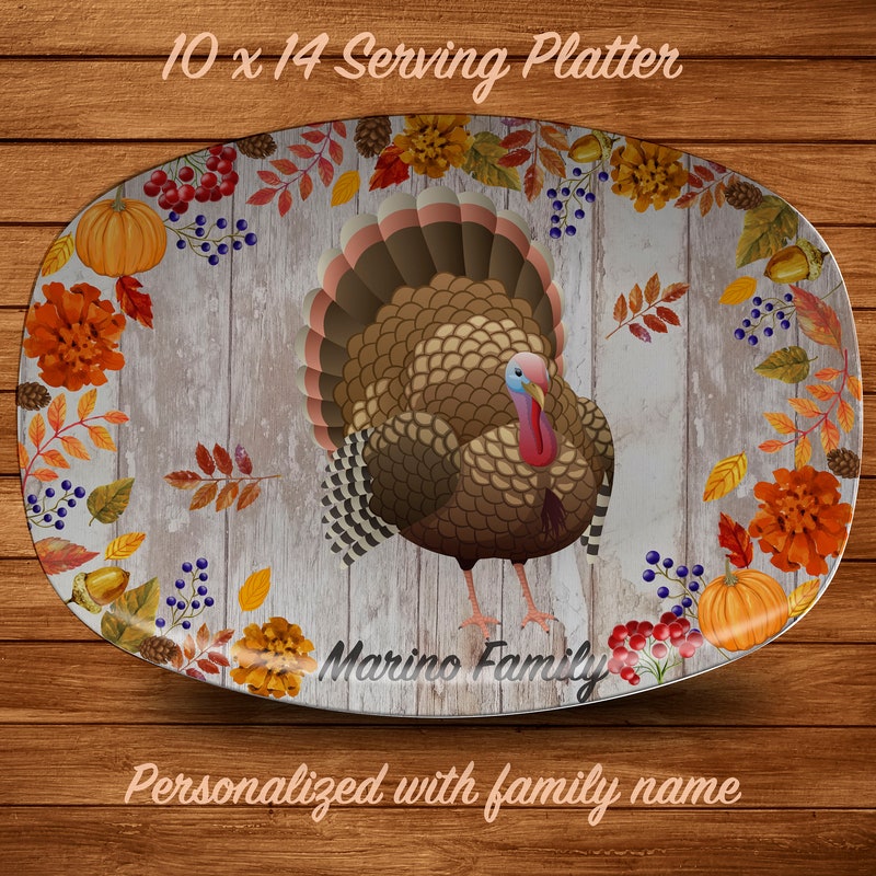 Turkey Platter - Etsy