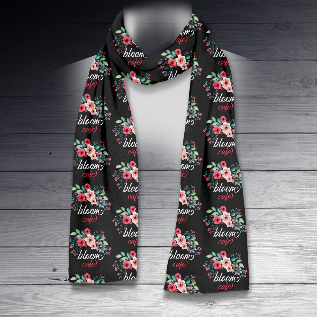 Photo Logo Scarf, Your Logo on a Scarf, Women's Scarfs, Design Your Own ...