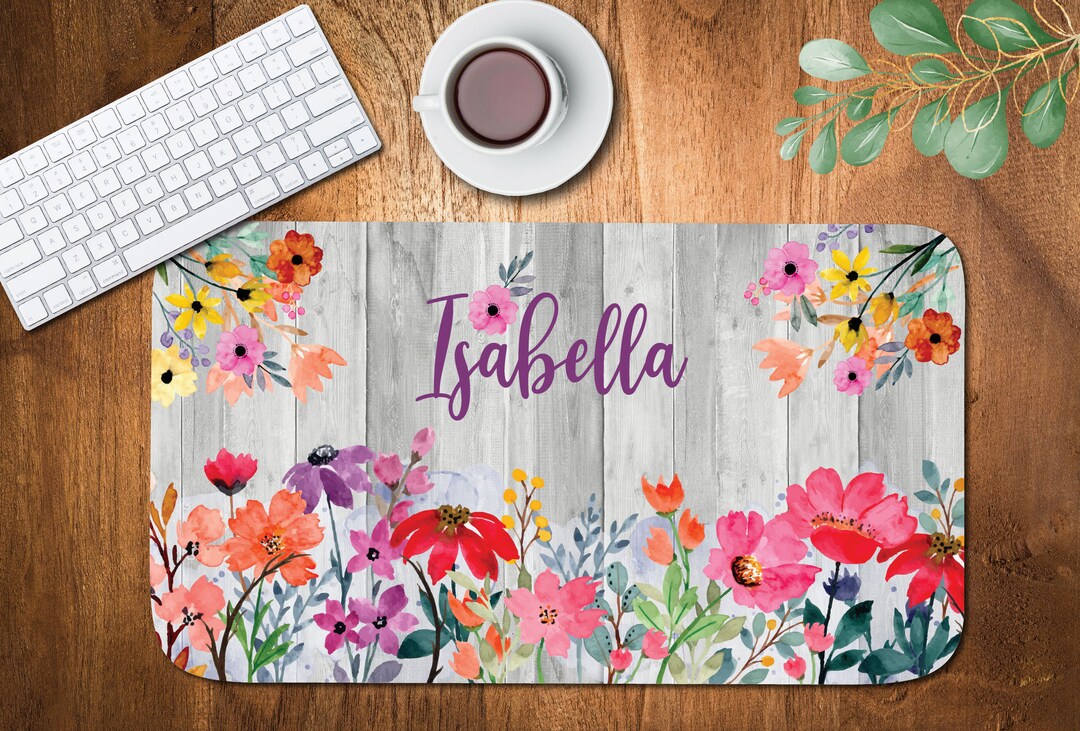 Personalized Desk Cushion Pad, Personalized Desk Mat, Custom Desk Pad ...
