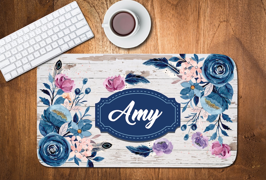 Personalized Desk Mat, Custom Desk Pad, Personalized Desk Cushion Pad ...