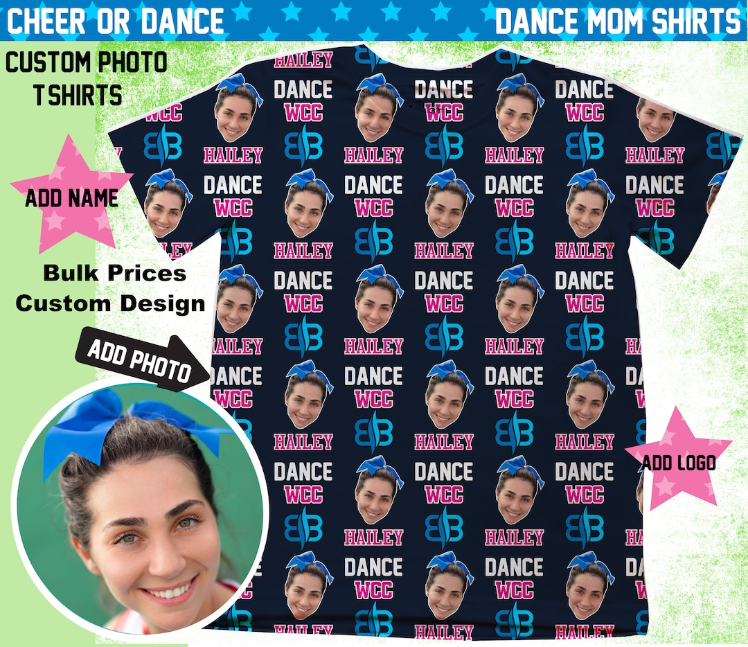 Custom Dance T-shirts/sport Logo T-shirts/dance Team Custom Shirts ...