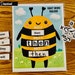 Bee Sight Word Builder, Sight Word Practice, Reading Game Printable ...