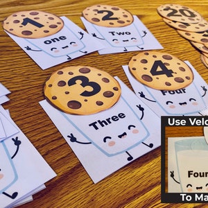 Math Matching Activity, Spelling Practice, Cookie Math Game, Matching ...