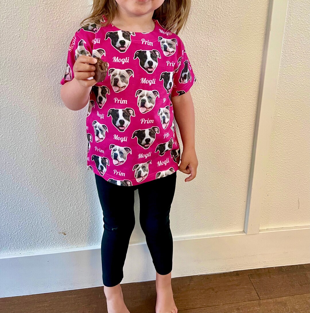 Custom Photo Face Shirt/personalized Face Shirts/your Face on T-shirt ...