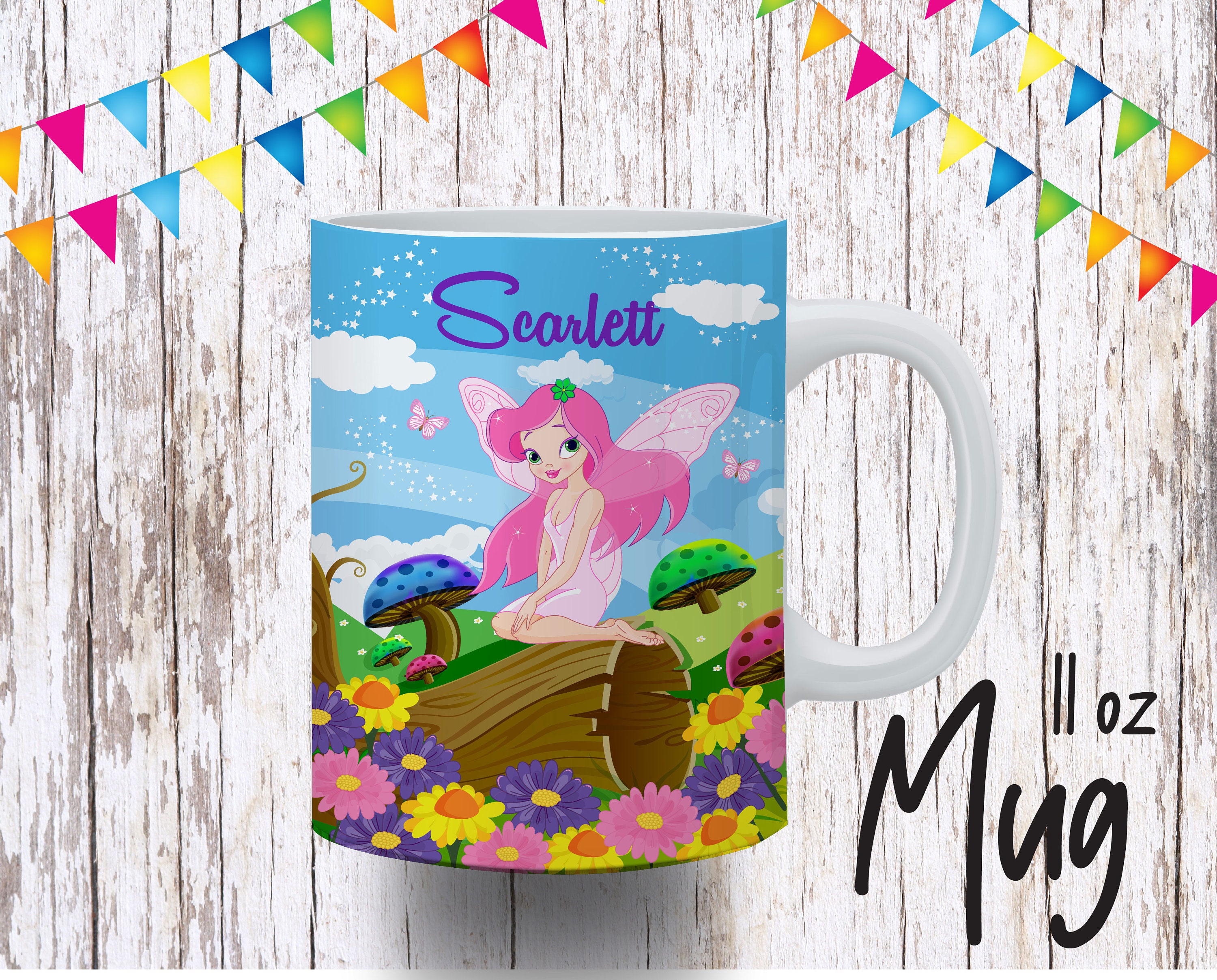 Fairy Princess Plate Set/Custom Plate for Kids/ Girls Fairy | Etsy