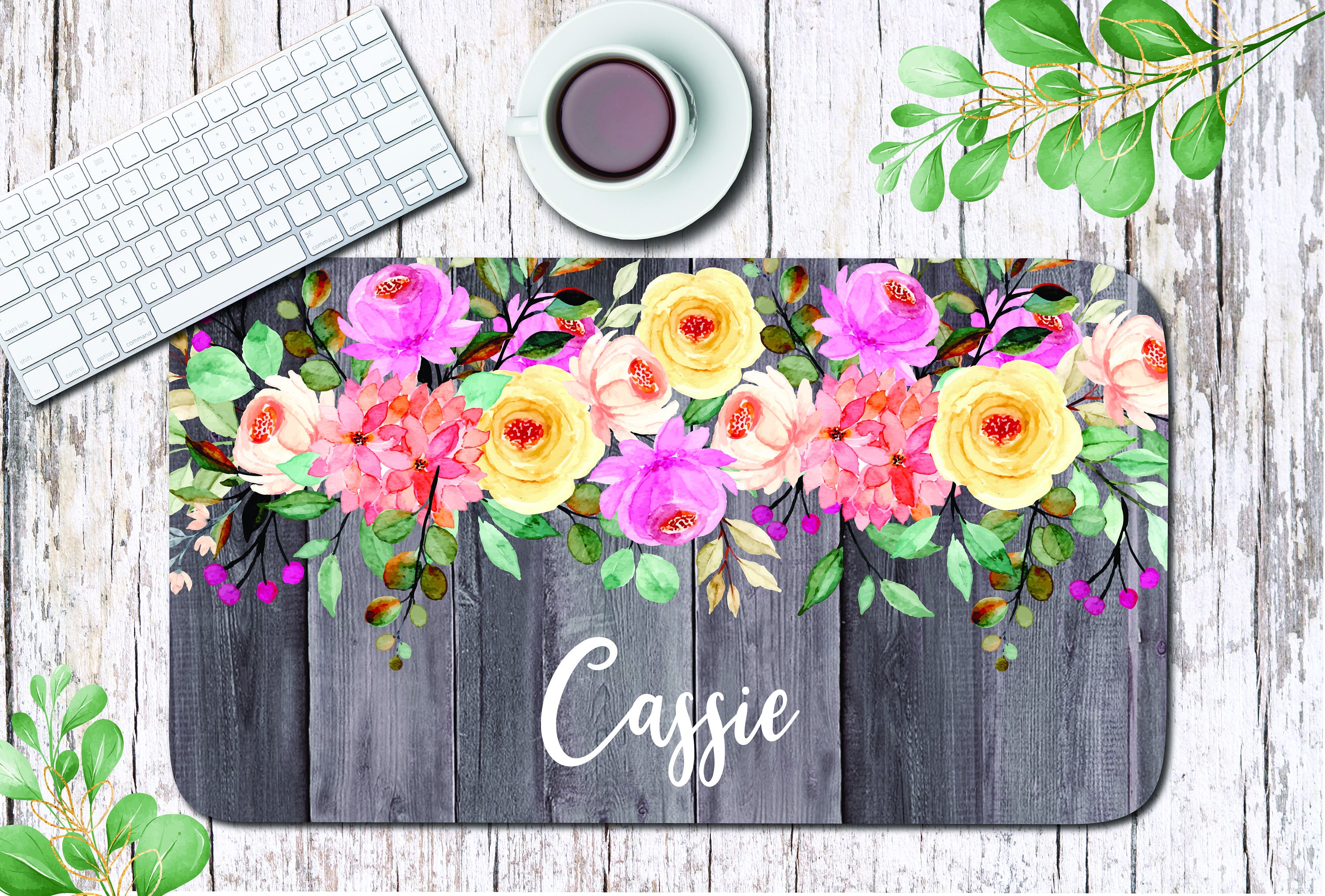 Personalized Desk Mat Custom Desk Pad Personalized Desk - Etsy