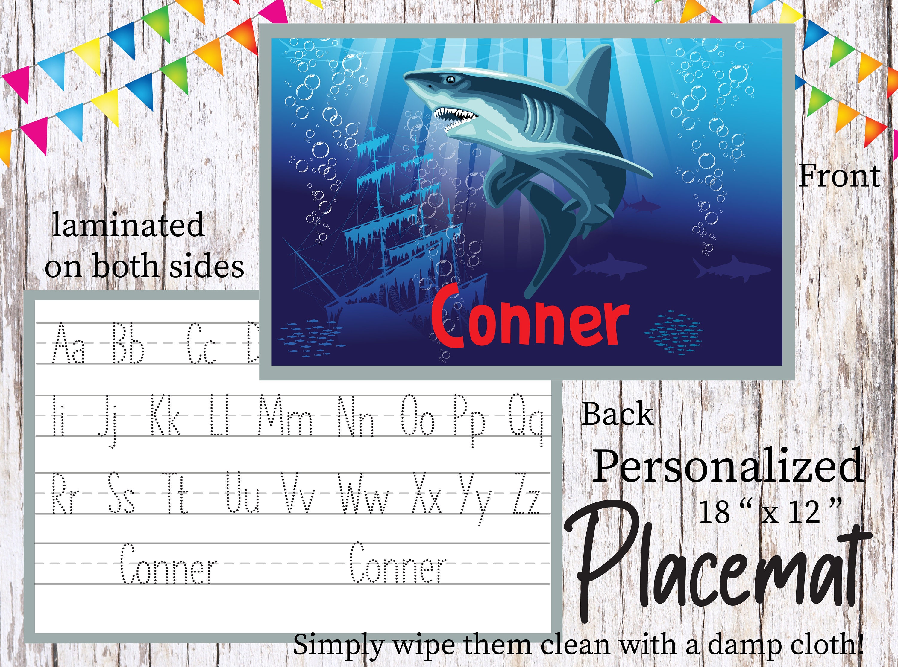 Shark Children's Plates Personalized Plate Bowl Mug & - Etsy