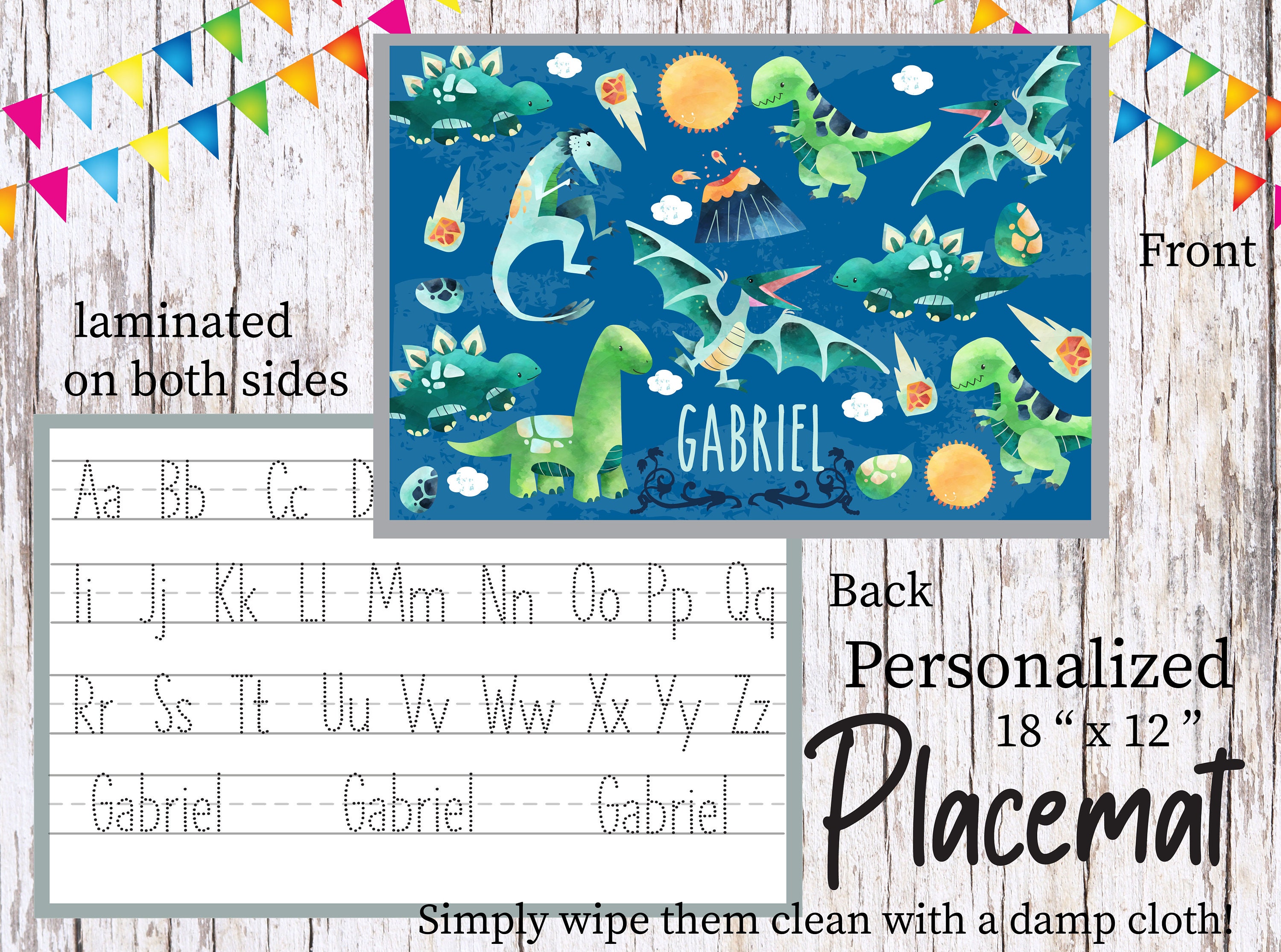 Personalized Dinosaur Plate/custom Plates for Kids/ Dinosaur - Etsy