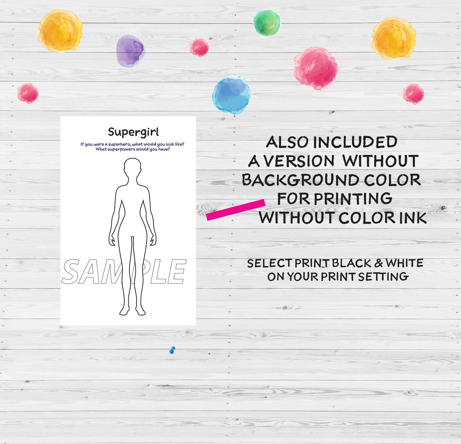 Self-esteem Workbook Rainbow Girls Diary Activity Printouts - Etsy