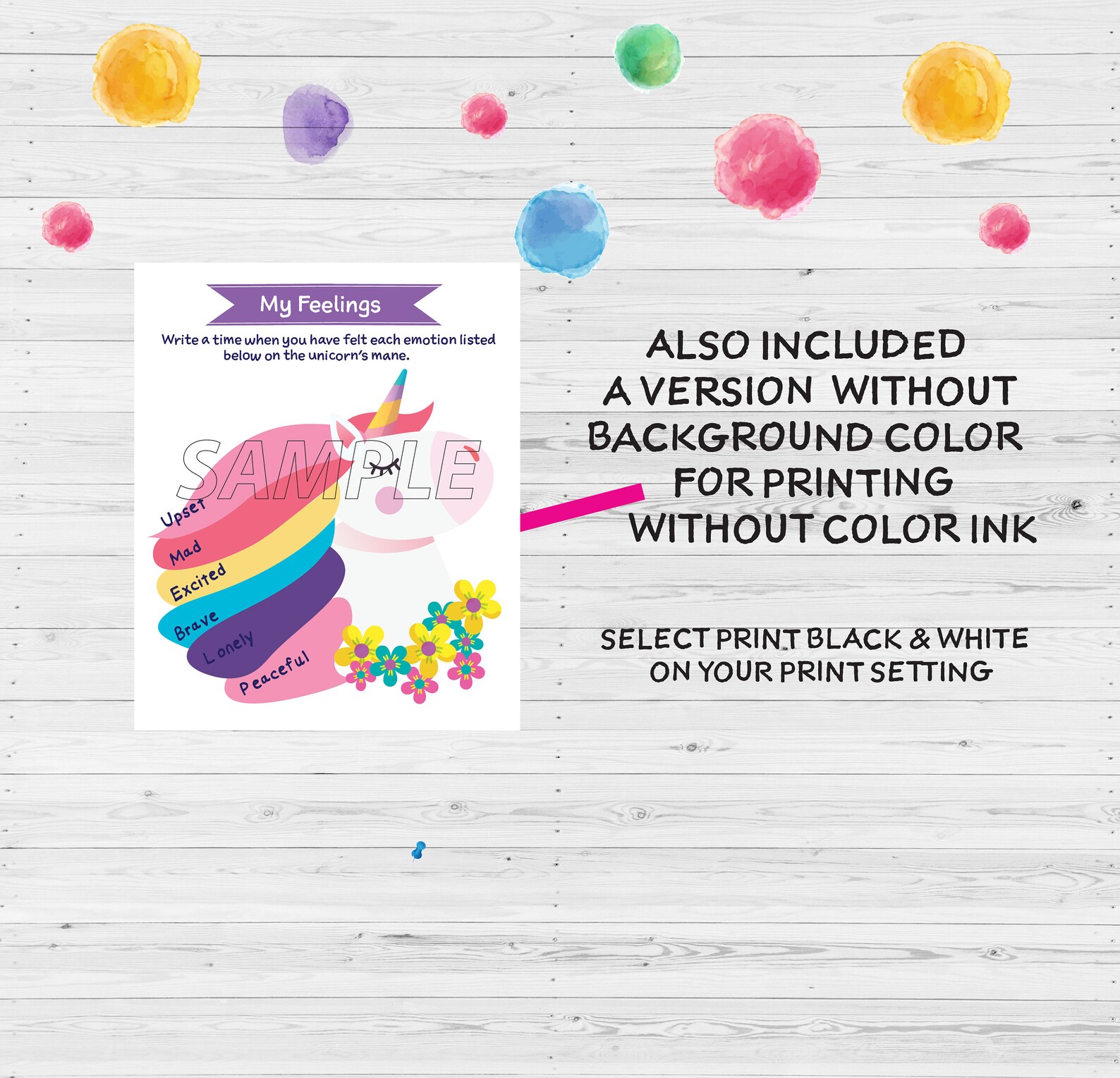 Unicorn Self Reflection Journal, Children's Self-discovery, Unicorn ...