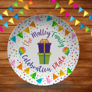 Family Celebration Plate/you Are Special Plate/happy Birthday Plate ...