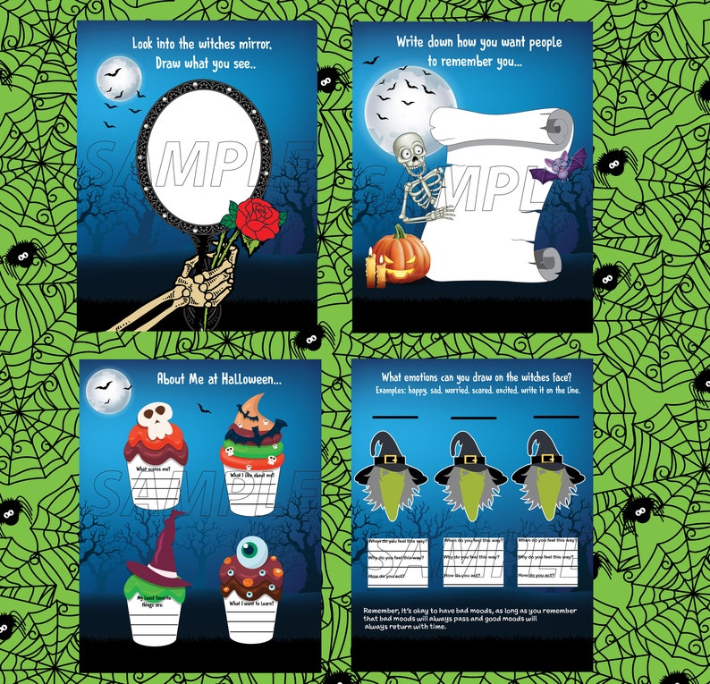 Halloween Printable Halloween Class Activity Halloween - Etsy