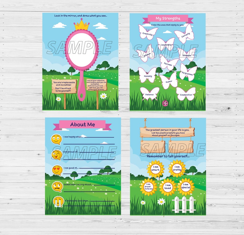 Grammar School Print Outs Girls Princess Diary About Me | Etsy