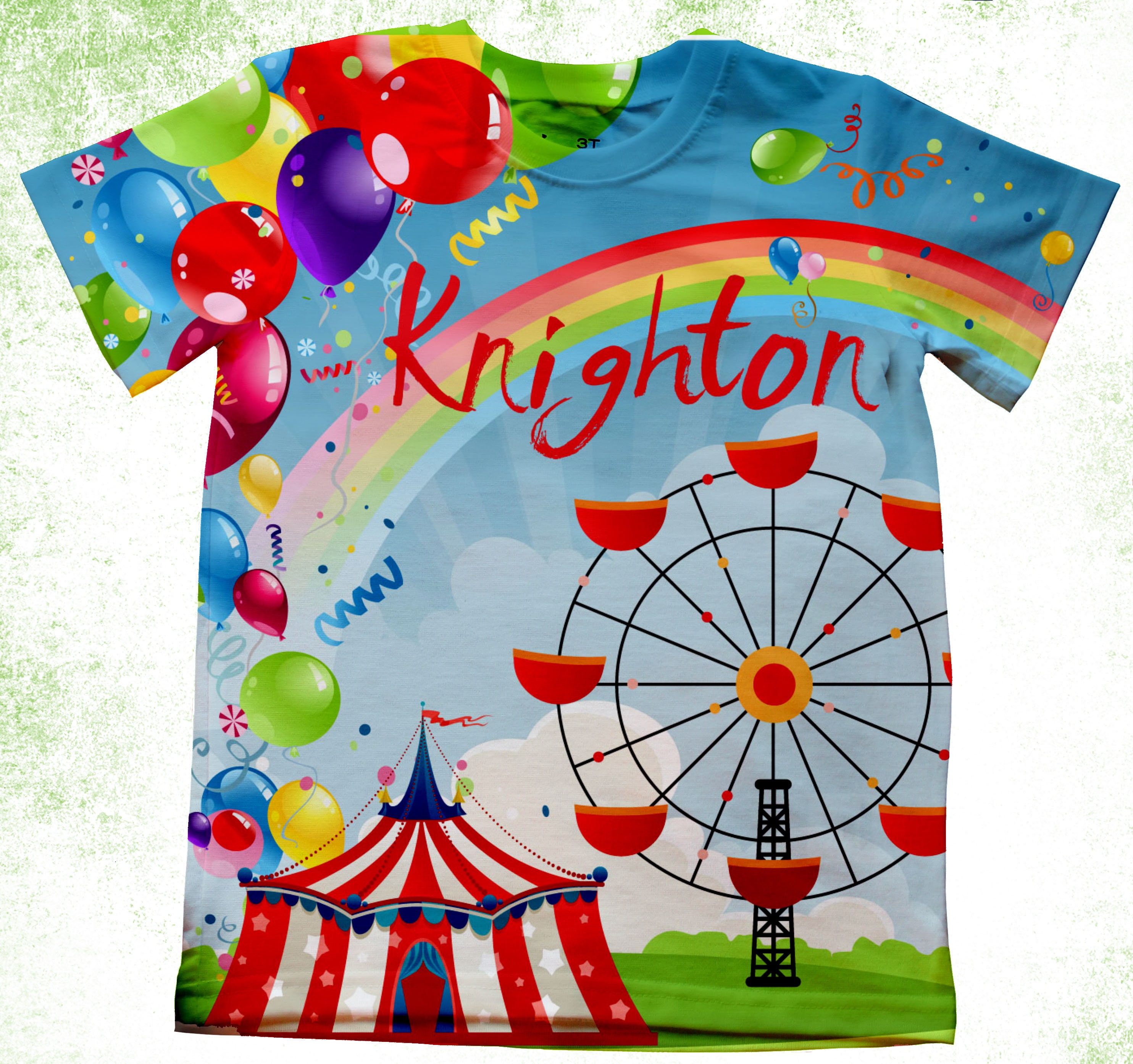Circus Birthday Shirt/personalized Going to the Fair - Etsy