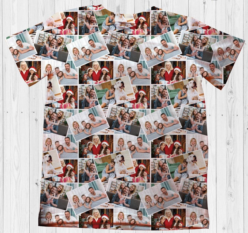 Collage Photo T-shirts, Photo T-shirt, Personalized Family Photo Gift ...