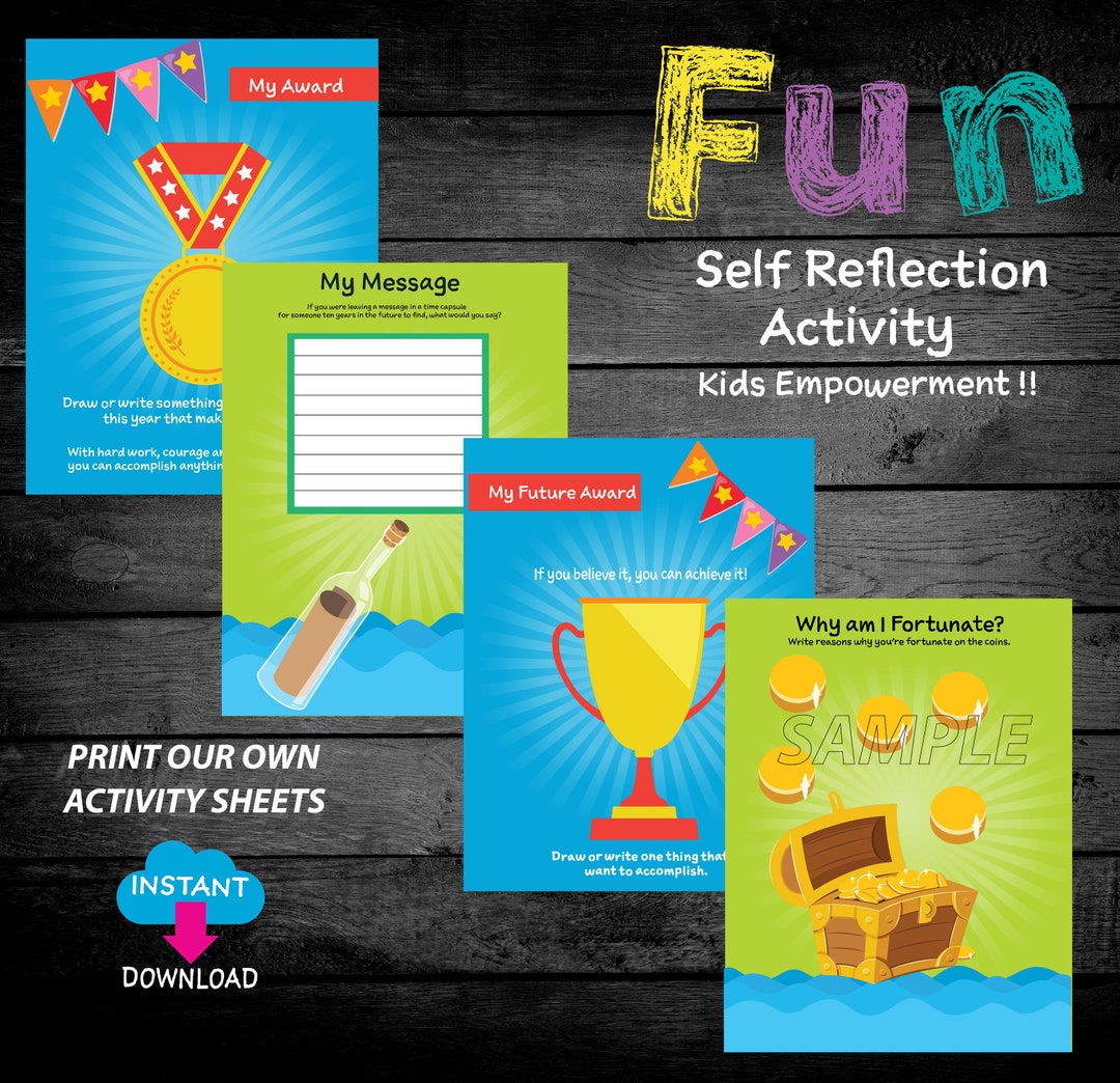 Kids Gratitude Journal Pages, Mindfulness, Achievement, Growth Mindset ...