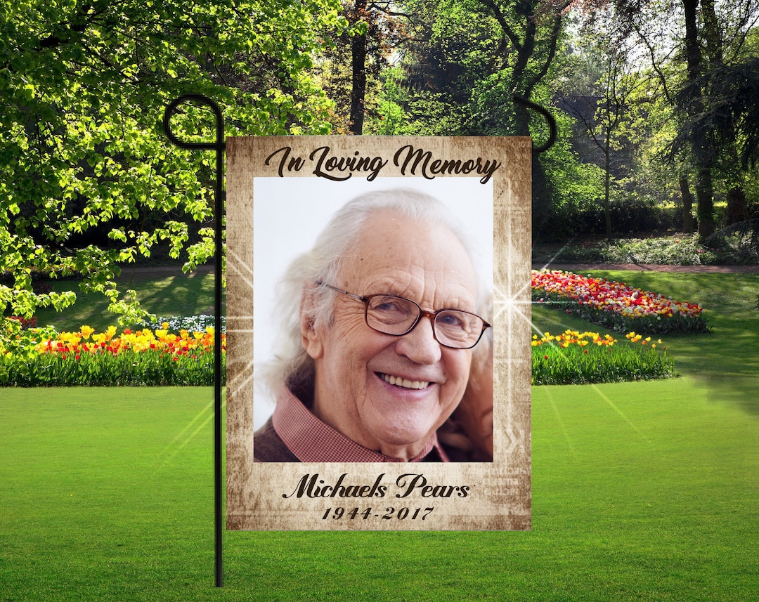 In Loving Memory Garden Flags, Family Loss Flags, Loss Garden Flags ...