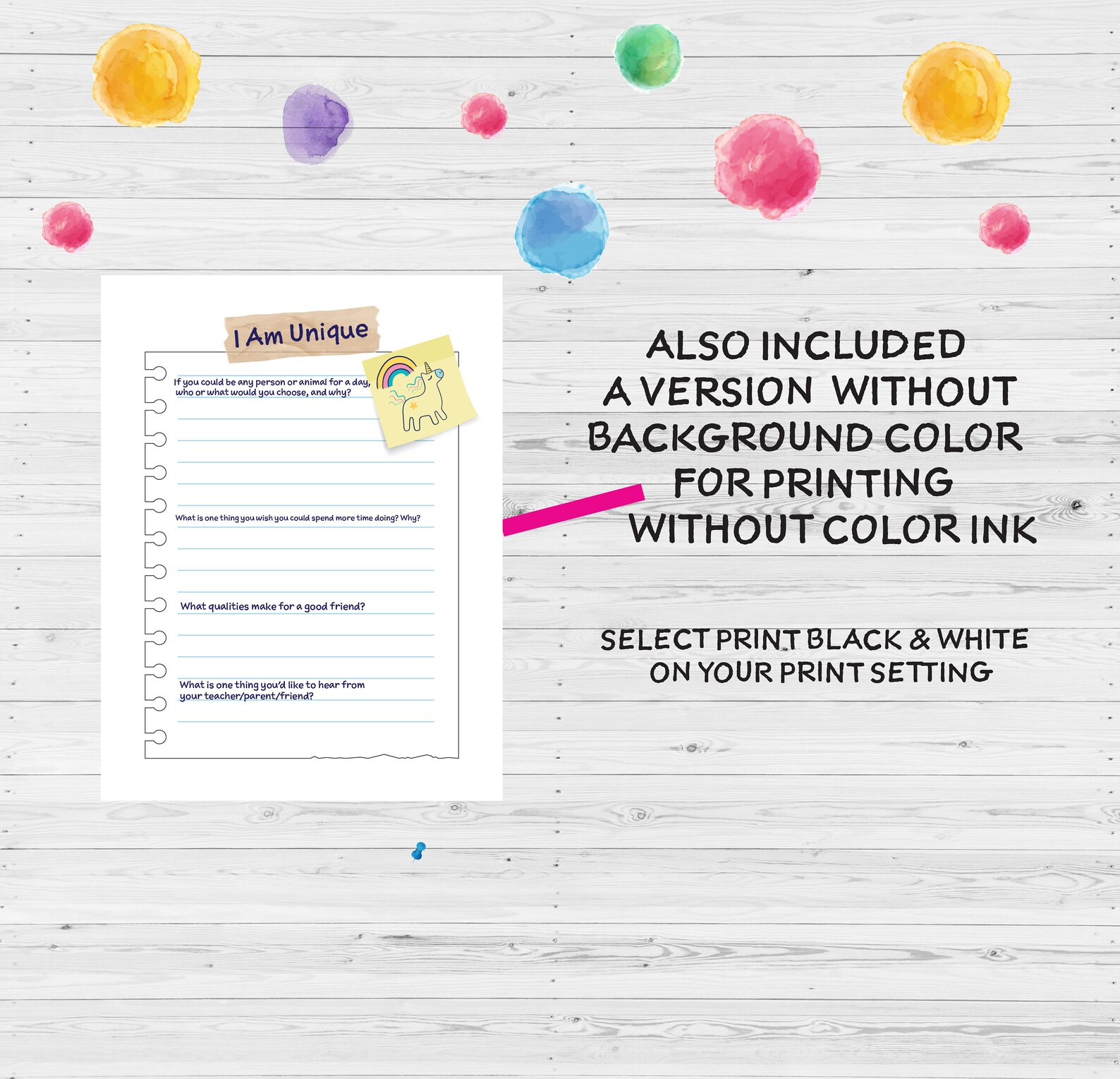 Gratitude Cupcake Journal, Homeschool Printable, My Emotions Diary ...