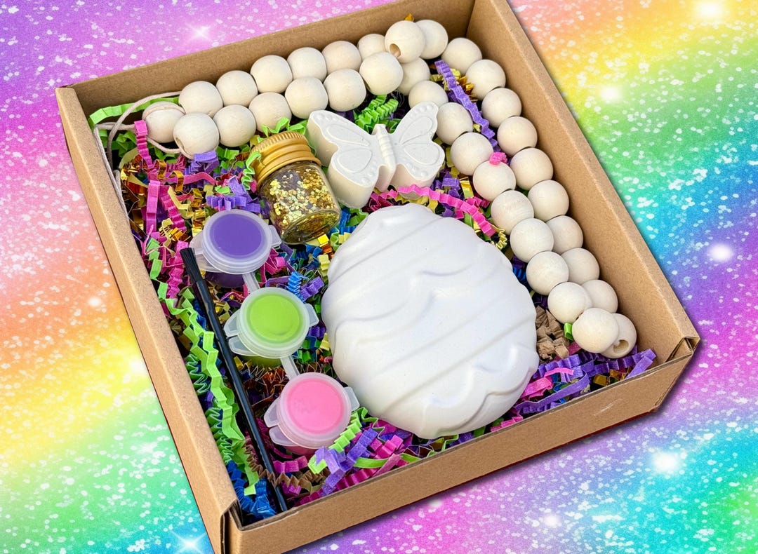 Spring-themed Party Favors/easter Basket Gift/jewelry Painting/egg ...