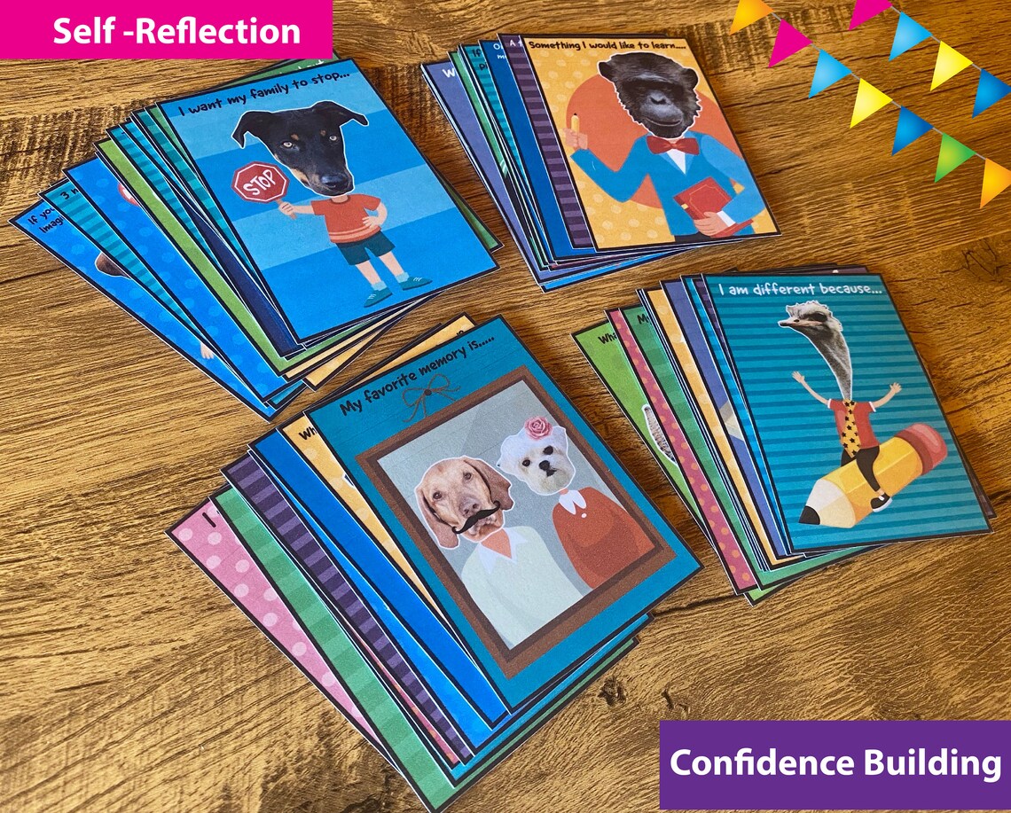 Conversation Cards, Sentence Completion Therapy Games, Coping Skills ...