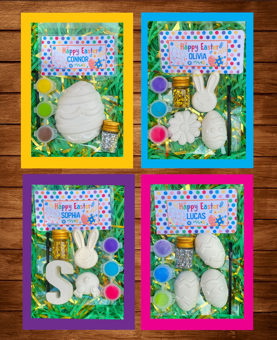 Kids Easter Gift/easter Paint Craft/easter Gift/basket Stuffer/easter ...