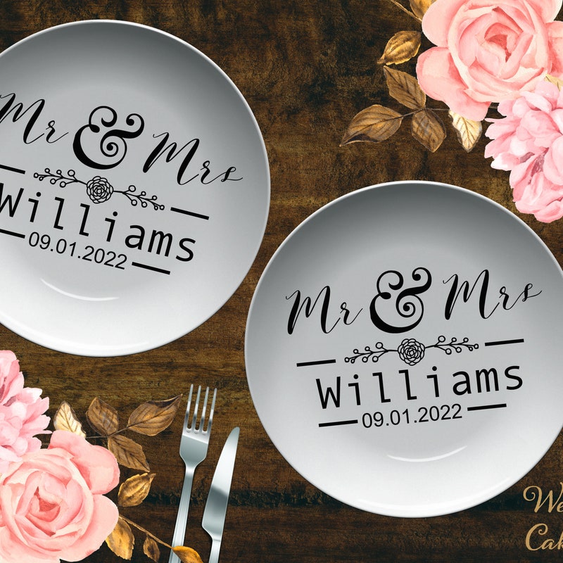 Wedding Plates - Etsy