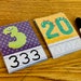 Number Tracing Printable Flash Cards,educational Activity, Homeschool ...