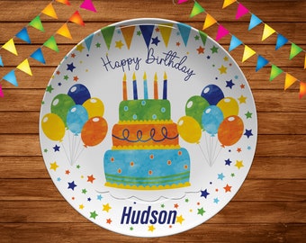 Birthday Plate - Etsy