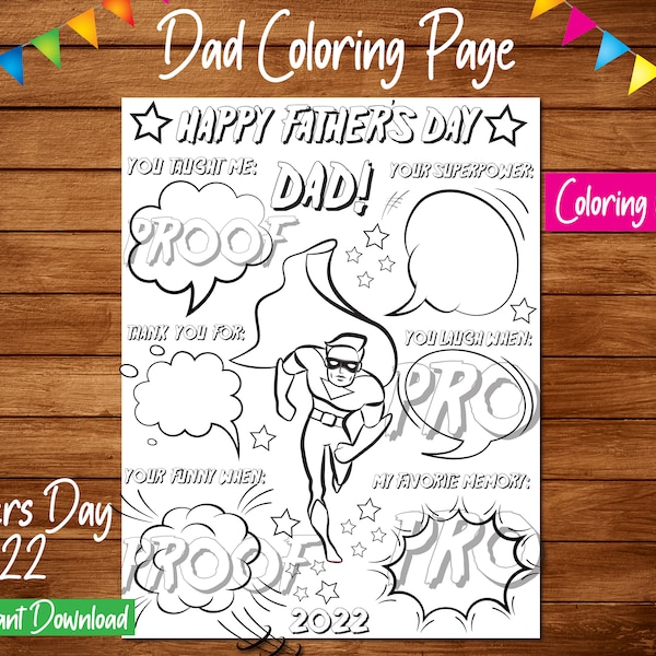 Super Hero Template Coloring Page - Etsy