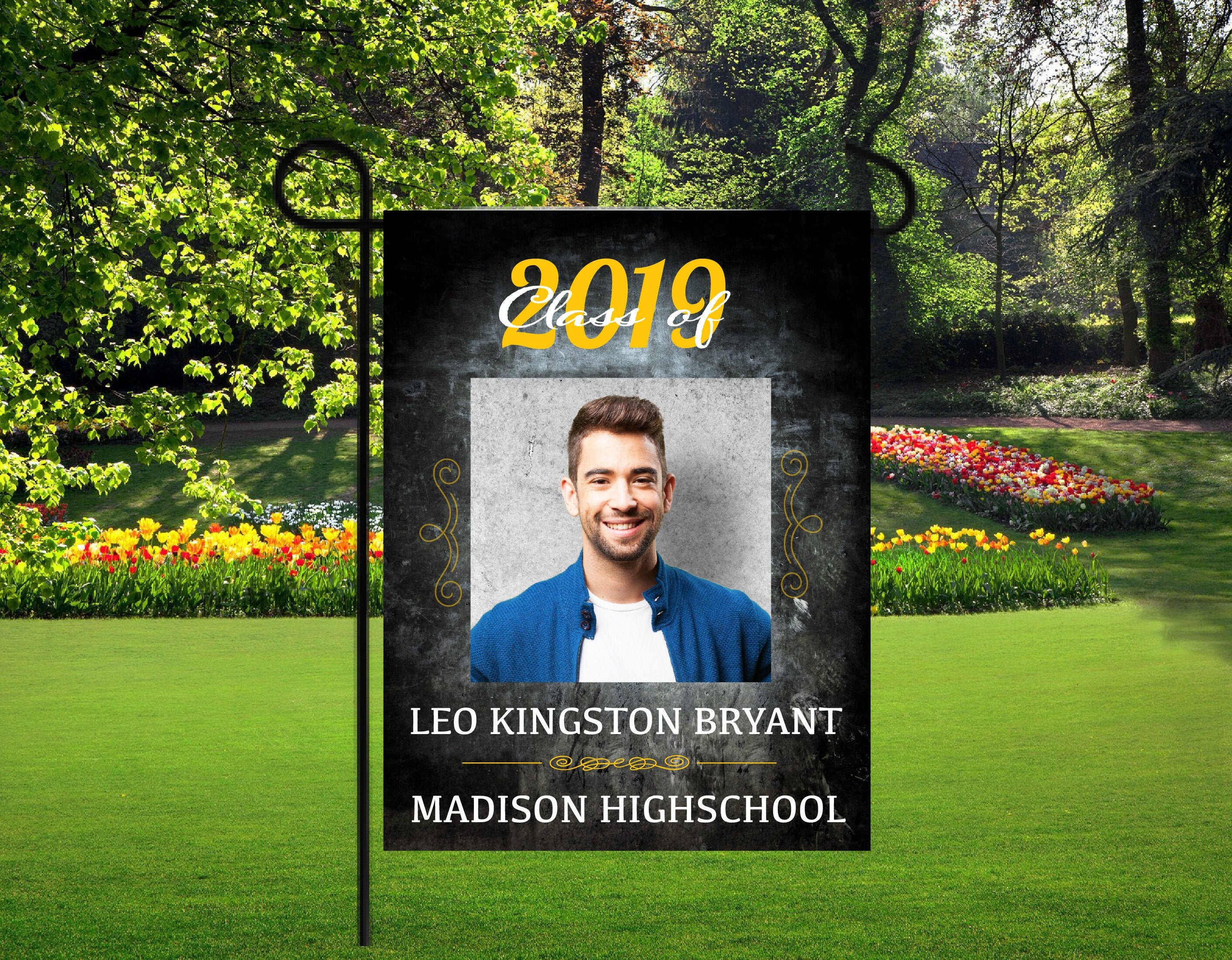 Graduation Photo Banners, 12x18, 18x24, 2x5 Feet or 3x5 Feet, Class of ...