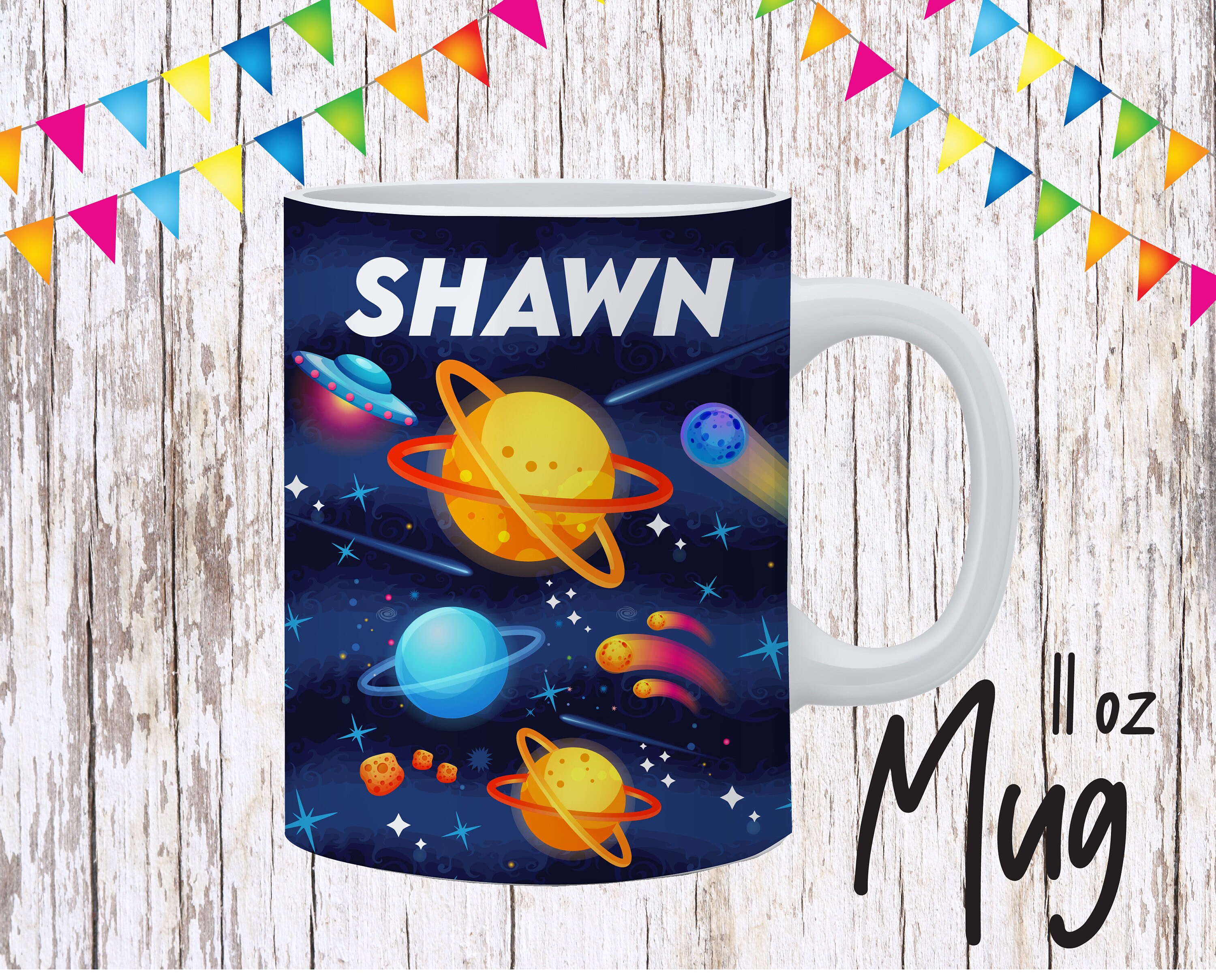 Personalized Space Plate Set/plate for Kids/space Dinnerware/outer ...