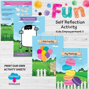 My Emotions Workbook, Managing Emotions, Fun Activity Printouts ...