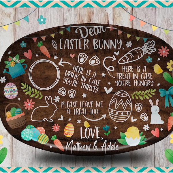 Easter Plate - Etsy