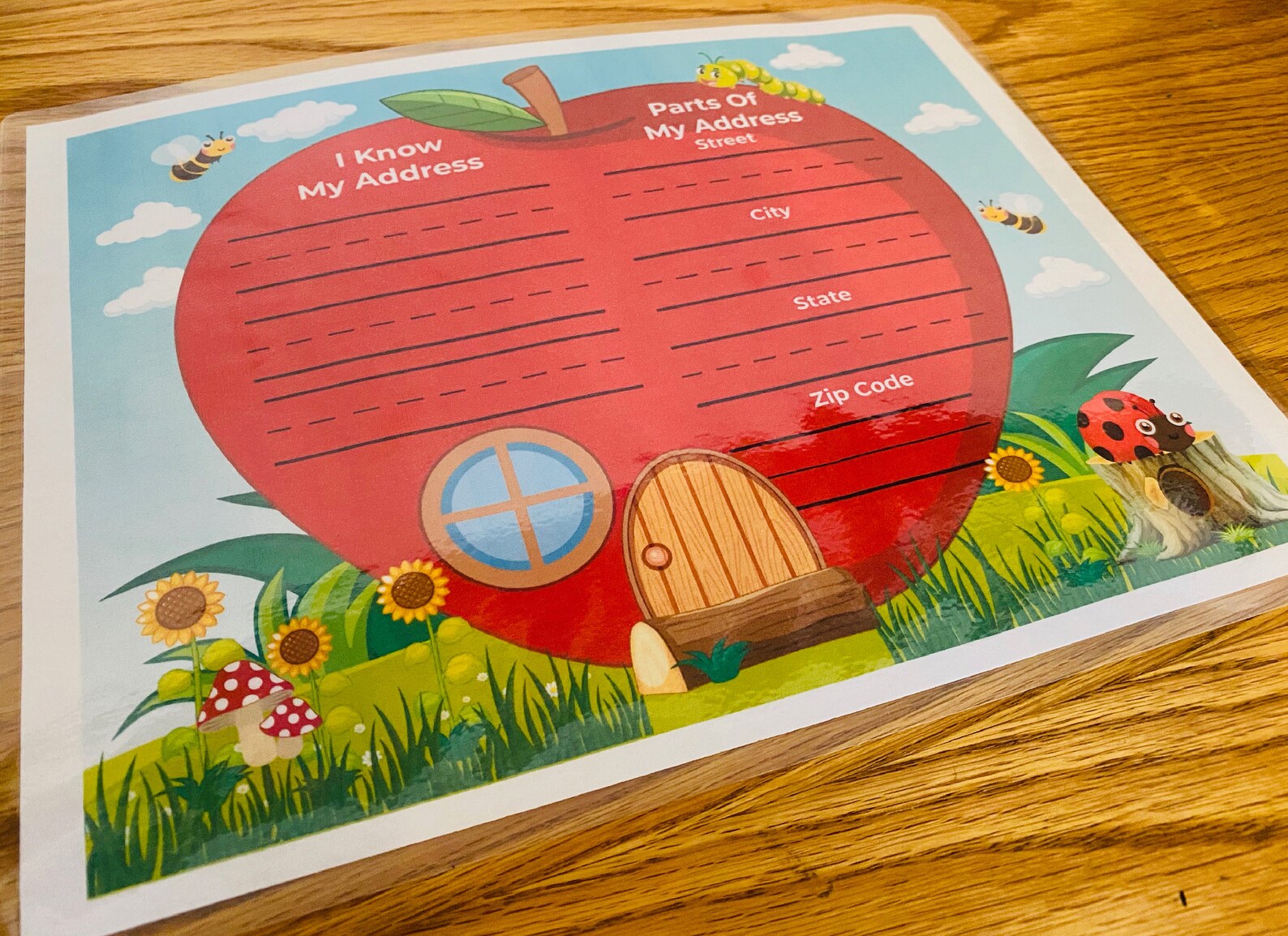 Address Writing Practice Worksheethomeschool Printable - Etsy