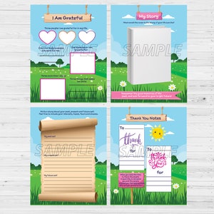 My Wonderful Life Journal, Gratitude Diary, Homeschool Printable ...