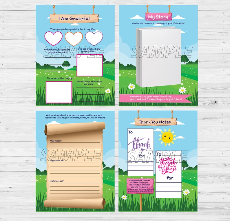 My Wonderful Life Journal Gratitude Diary Homeschool | Etsy